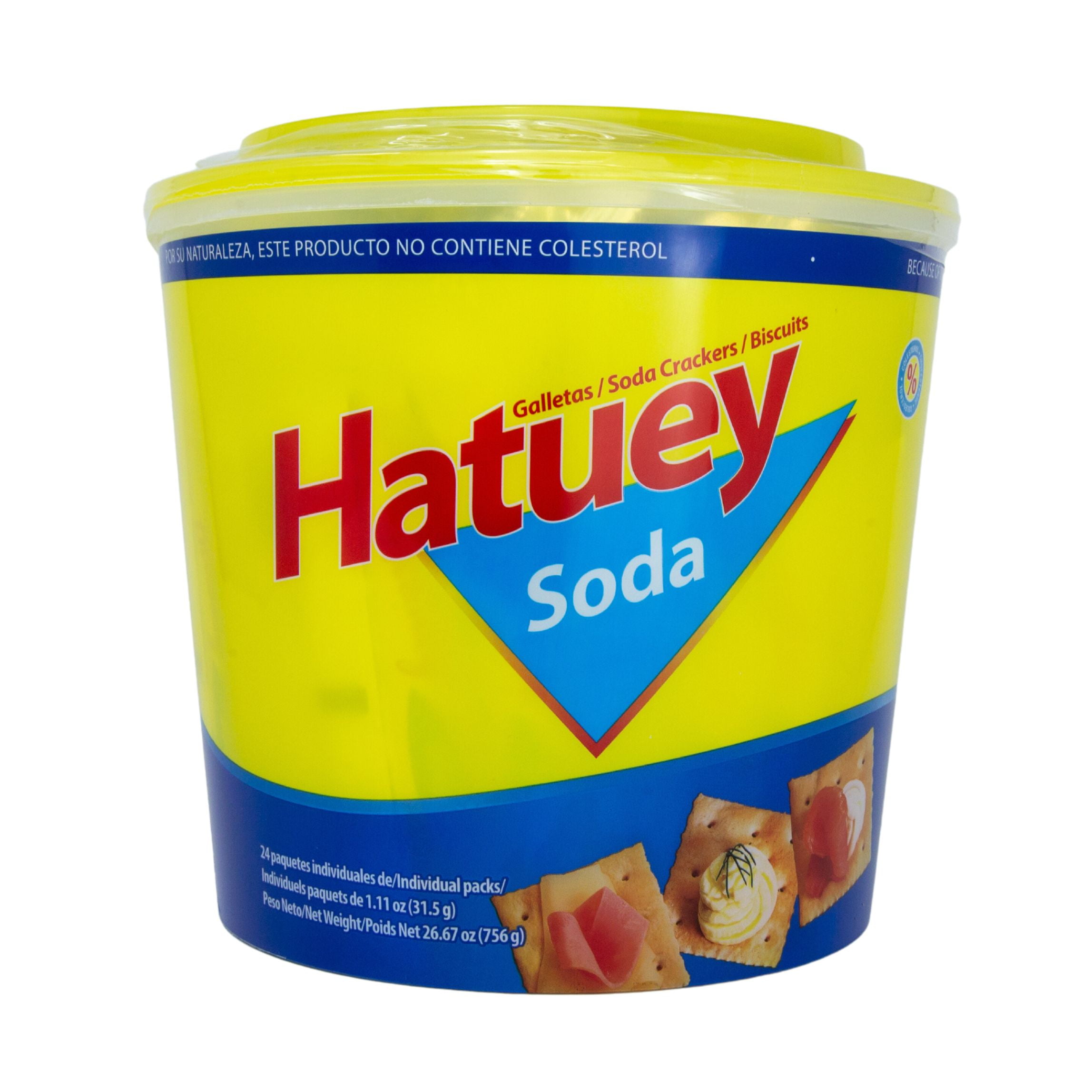 Malta Hatuey, Original Export Soda Snack Crackers, 26.67 oz, 24 Count ...