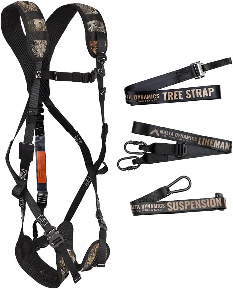 Malta Hunting Safety Youth Ultralight Safety Harness Set with Climbing ...