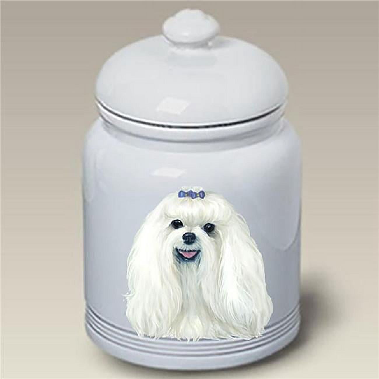Maltese Ceramic Treat Jar - Walmart.com