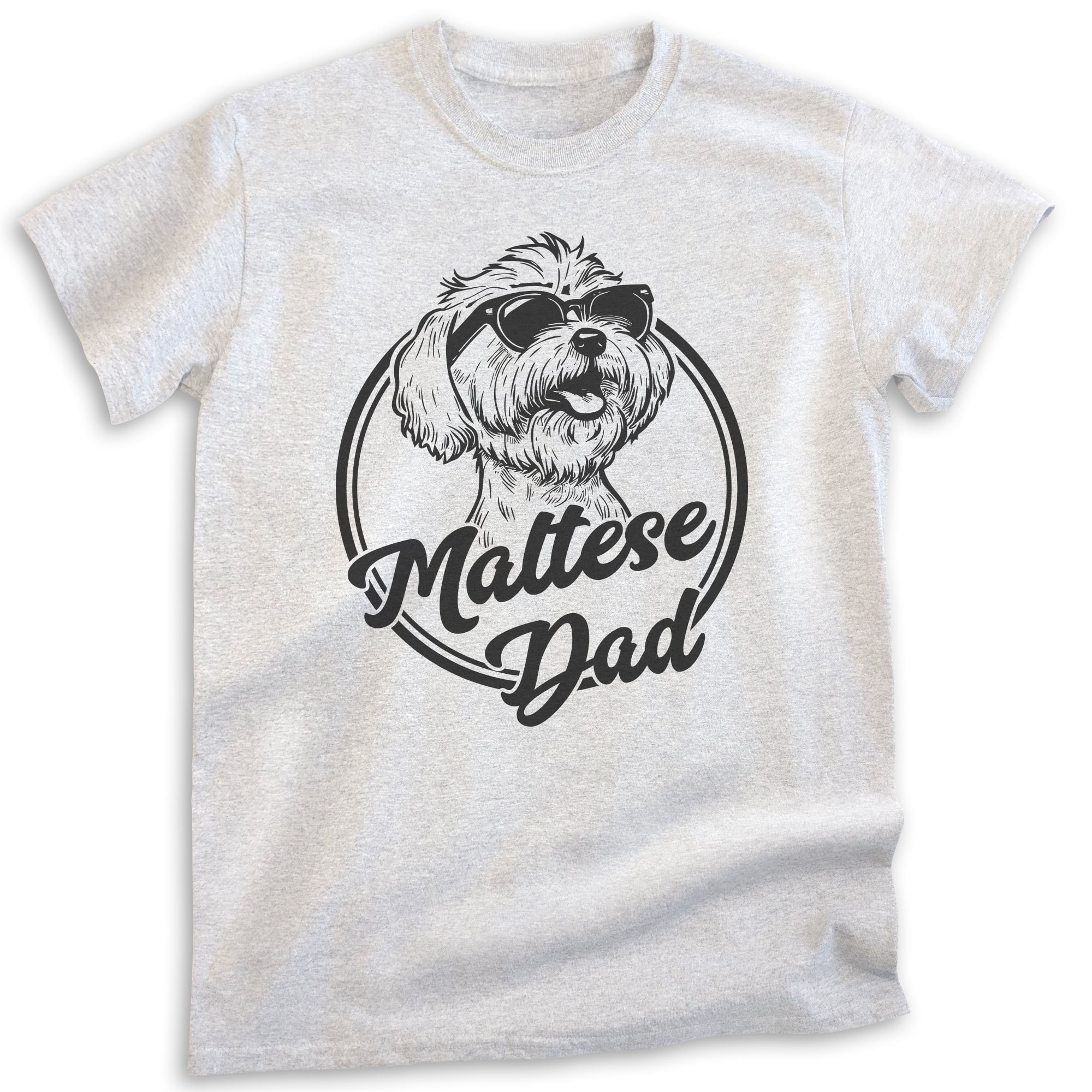 Maltese Dad, Unisex Men's Shirt, Maltese Owner, Funny Dog Dad Gift ...