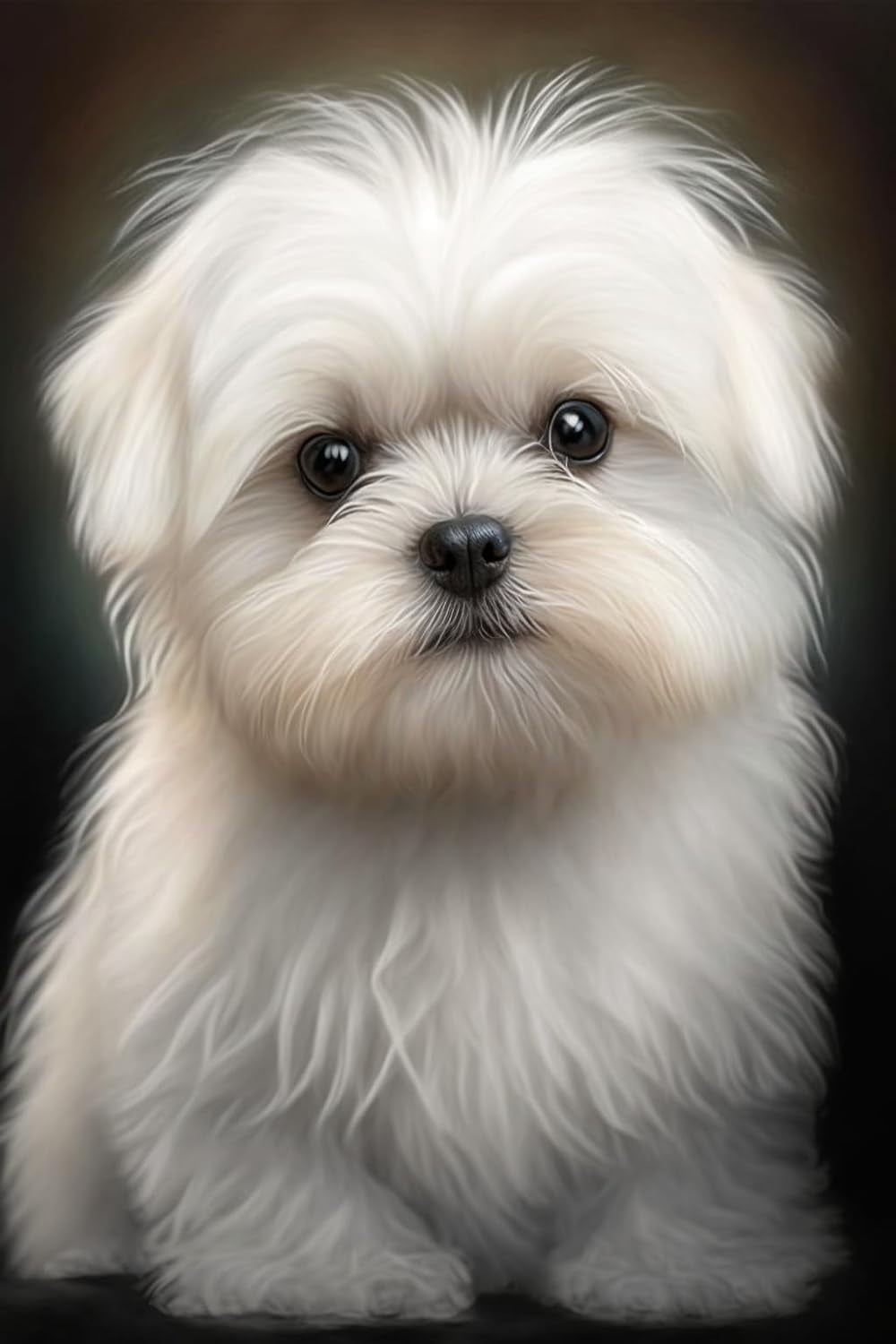 Maltese Dog-Props Jigsaw Puzzles for Adults 500 Pieces, Wooden Puzzles ...