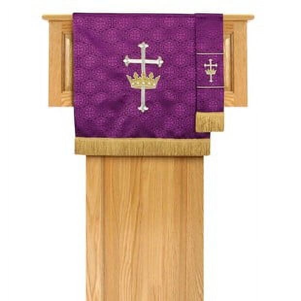 Maltese Jacquard Pulpit Scarf: Purple - Walmart.com