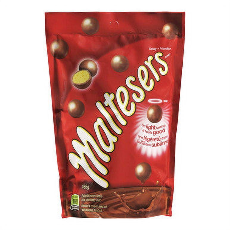 Maltesers Milk Chocolate Covered Malted Honeycomb Balls, Light Taste ...