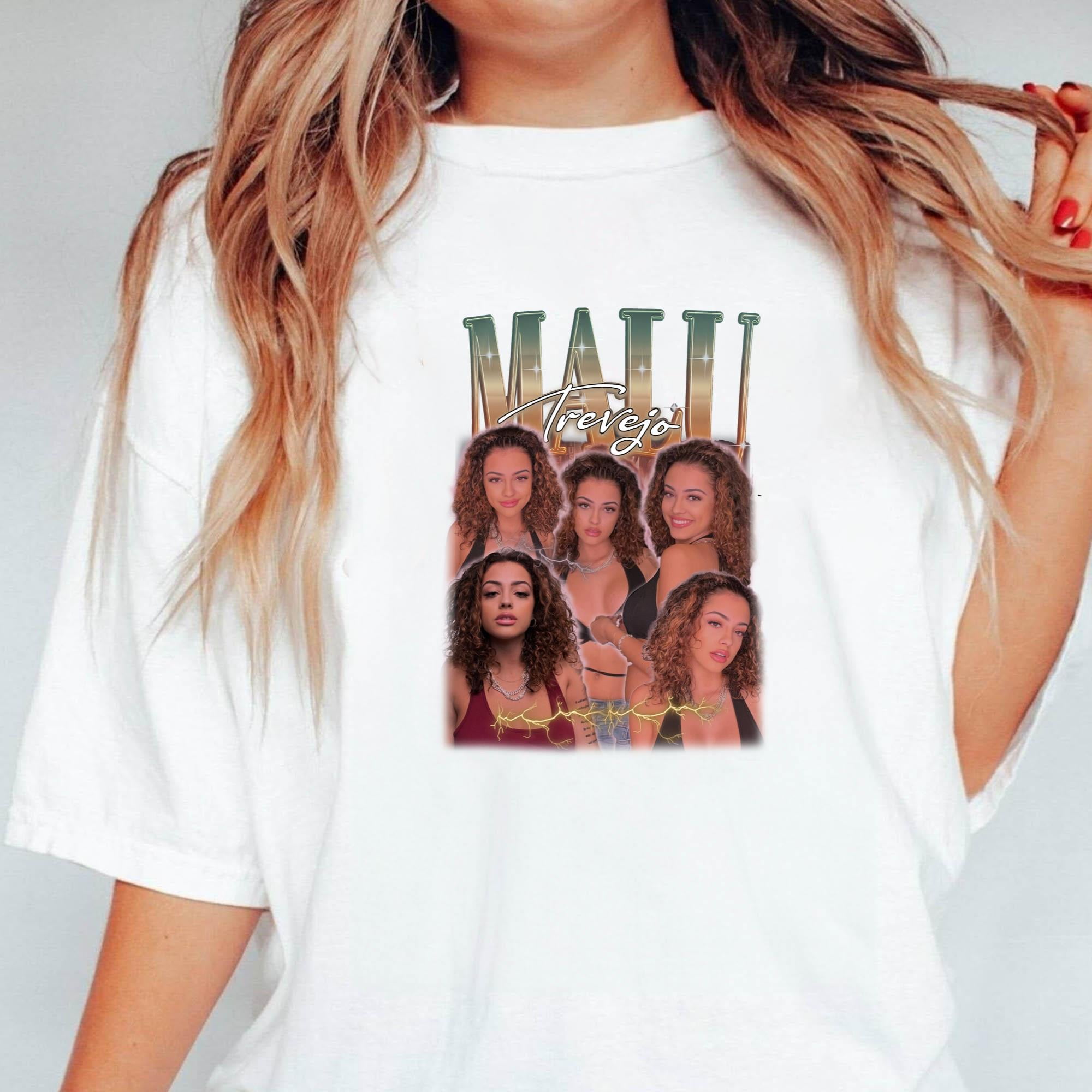 Malu Trevejo The Cuban-American Singer Influencer Retro 80s Unisex T ...