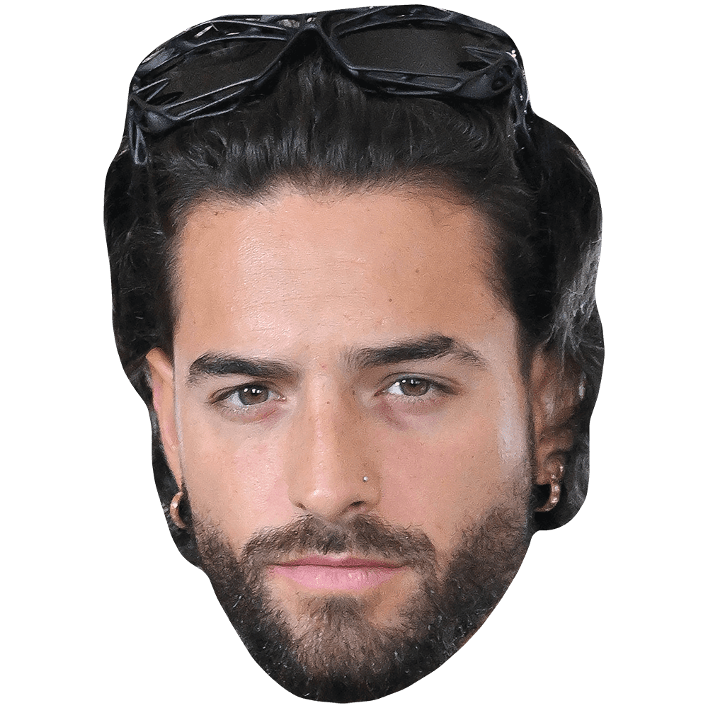 Maluma (Long Hair) Big Head. Larger than life mask. - Walmart.com