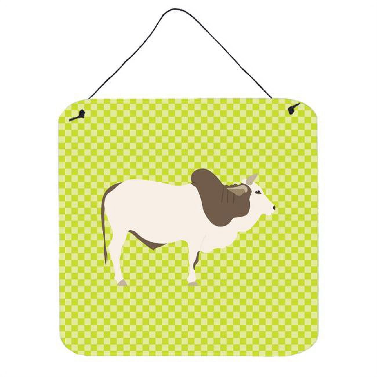 Malvi Cow Green Wall or Door Hanging Prints, 6 x 6 in. - Walmart.com