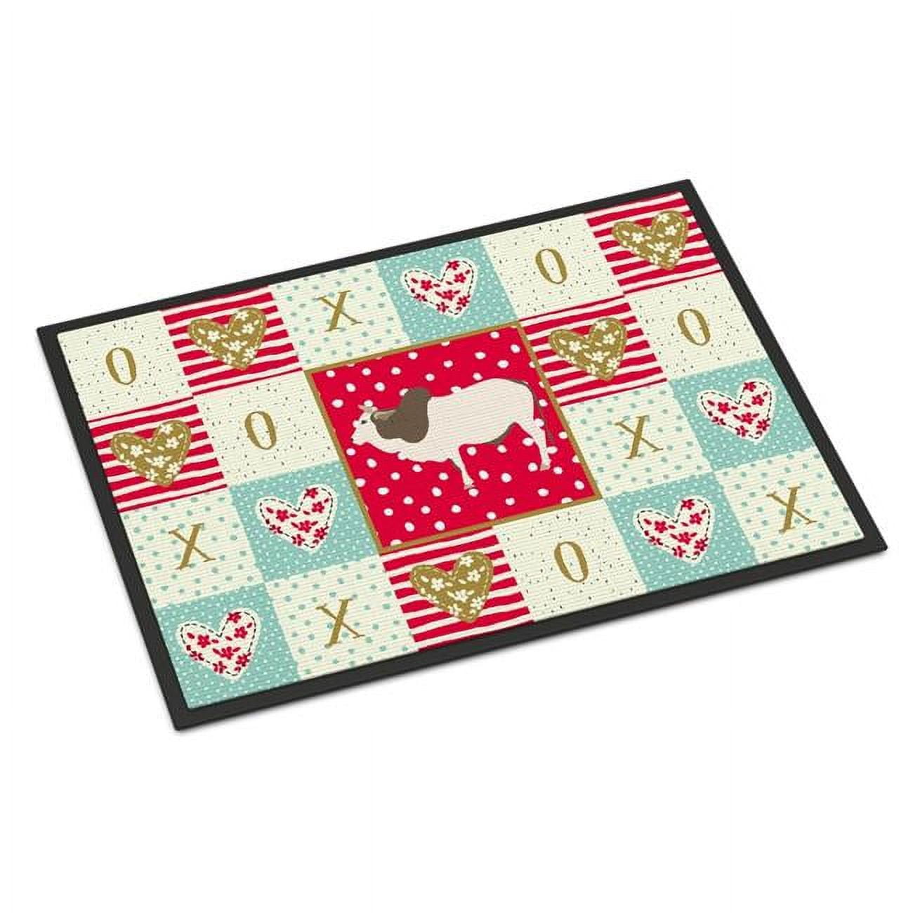 Malvi Cow Love Indoor or Outdoor Mat 24x36 - Walmart.com