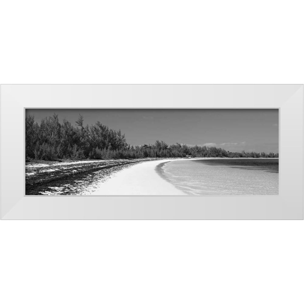 Malvin, Larry 14x7 White Modern Wood Framed Museum Art Print Titled ...