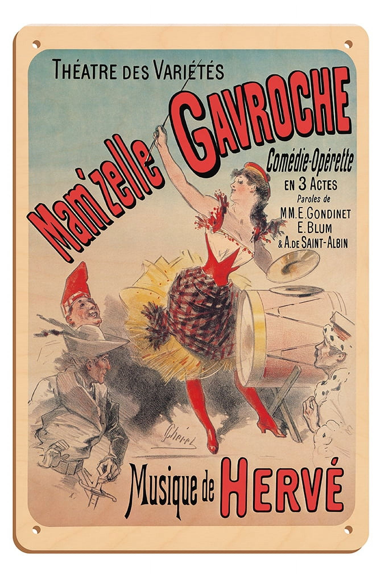 Mam'zelle Gavroche - Comedy Operetta - Music by Hervé - Vintage Musical ...