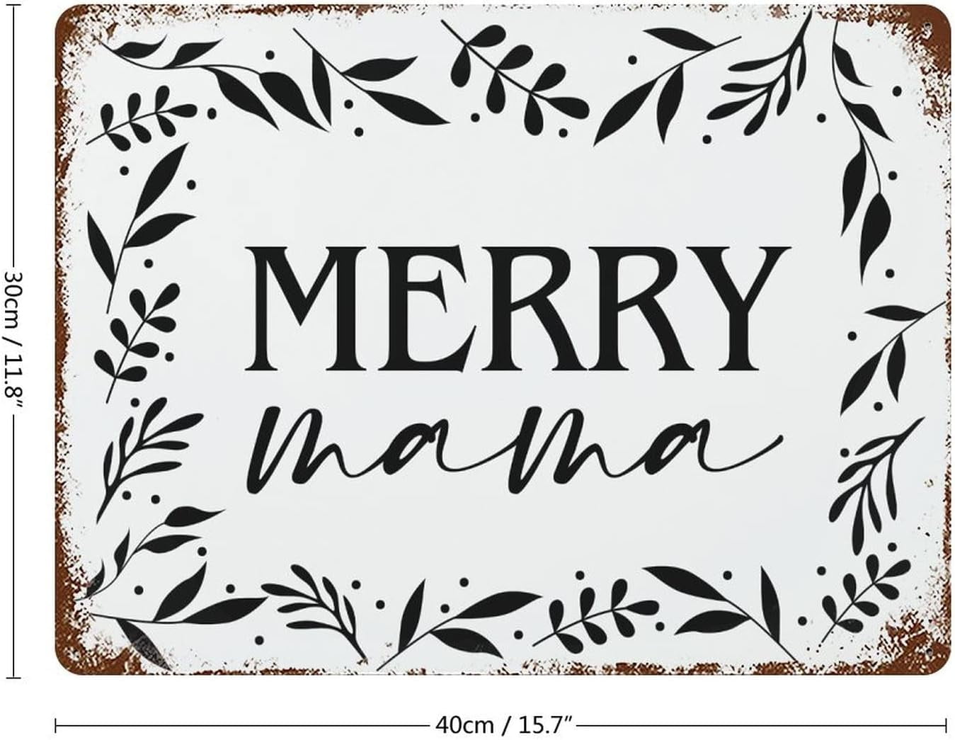 Mama Aluminum Sign Positive Quotes Lettering Aluminum Metal Sign ...