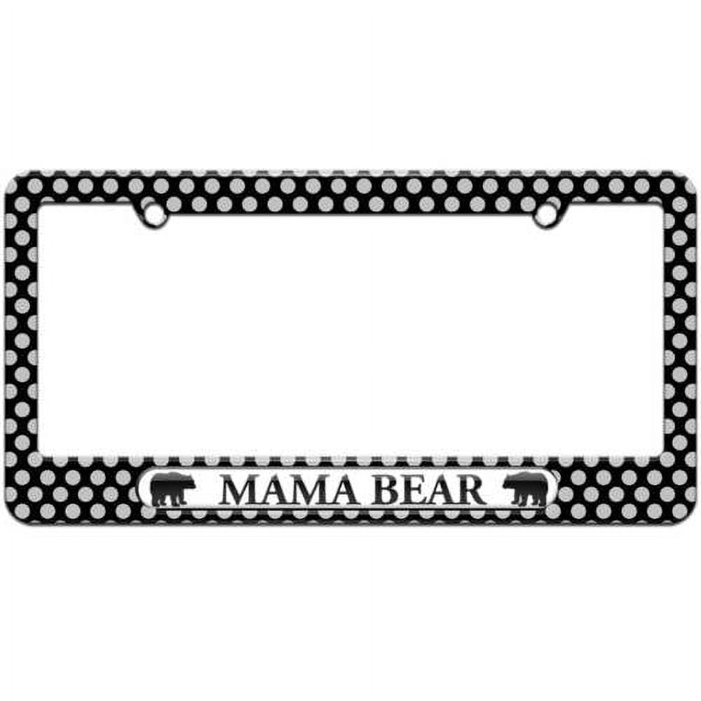 Mama Bear License Plate Tag Frame, Multiple Colors - Walmart.com