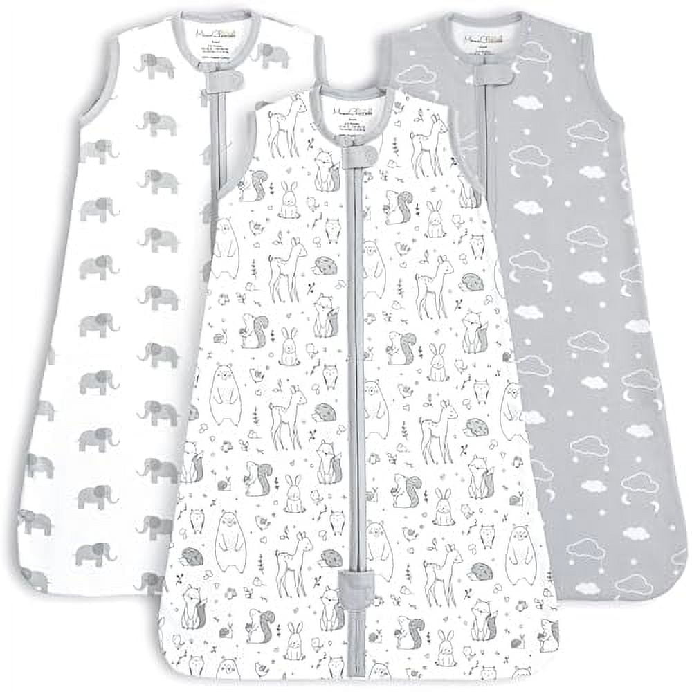 Mama Cheetah Baby Sleep Sack 0.5 TOG, Organic Cotton Baby Wearable ...