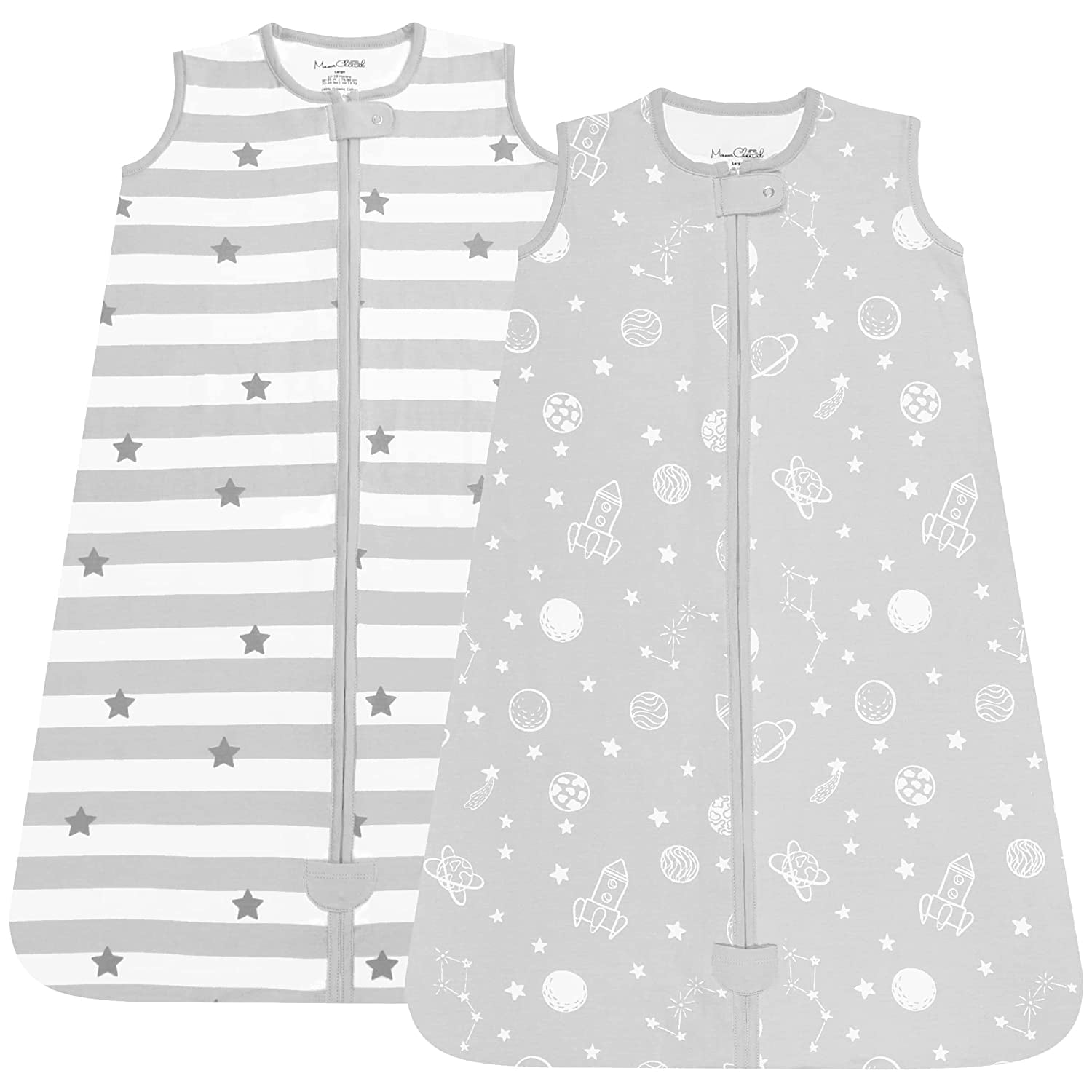 Mama Cheetah Sleep Sack, 0.5 TOG Organic Cotton Baby Wearable Blanket ...