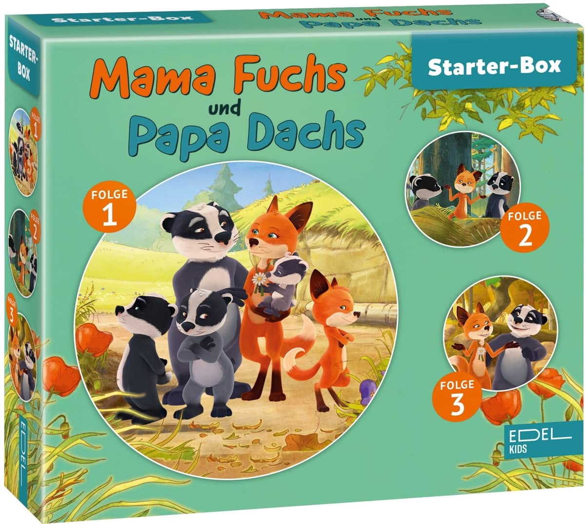 Mama Fuchs und Papa Dachs - Starter-Box (1-3) - Die Original-Hörspiele ...
