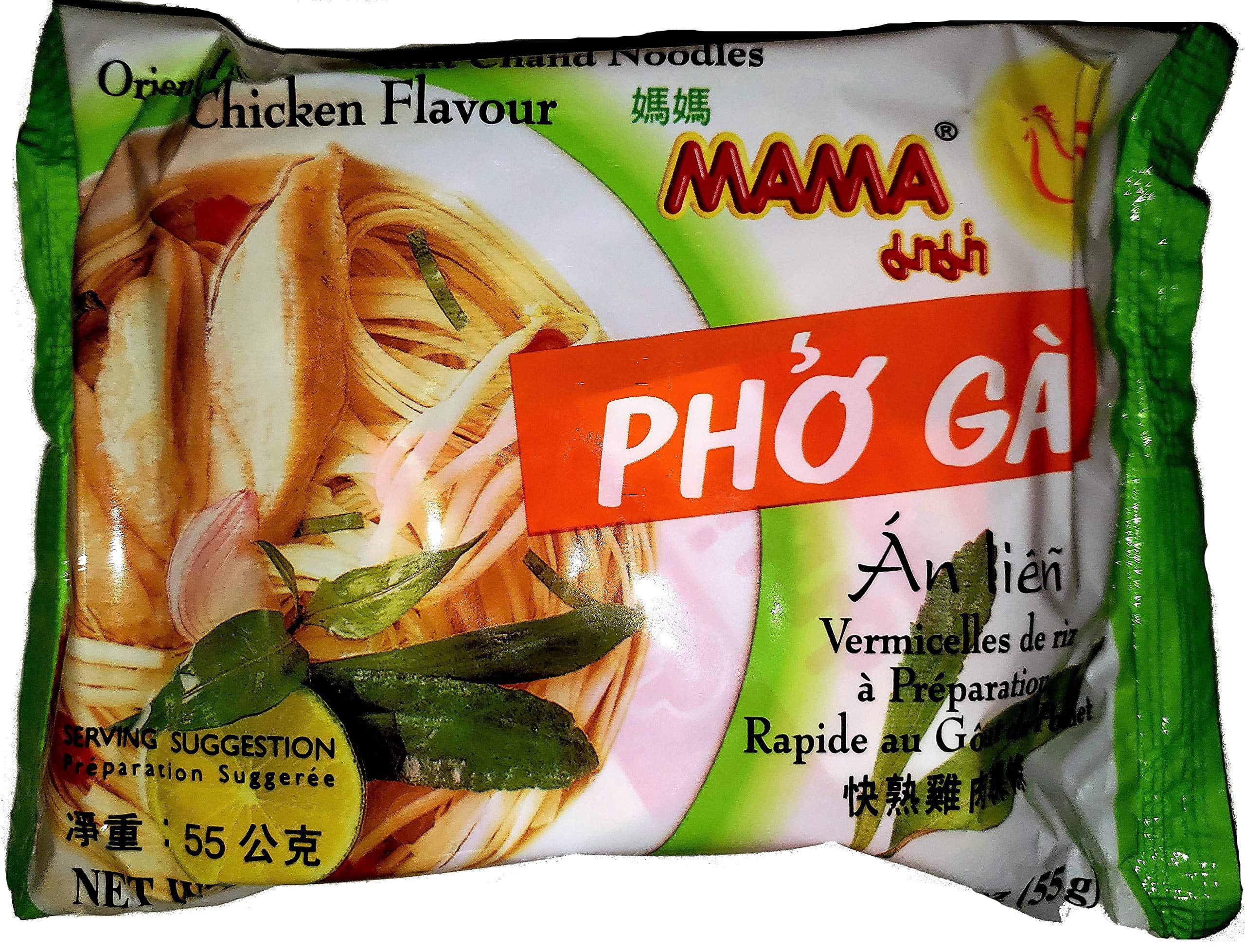 Mama Instant Noodles Pho ZS23 Ga Chand Noodle Soup, Chicken (Pho Ga) 1. ...