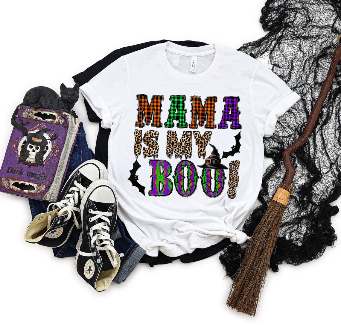 Mama Is My Boo Shirt, Party Shirts, Hocus Pocus Shirts, Sanderson ...