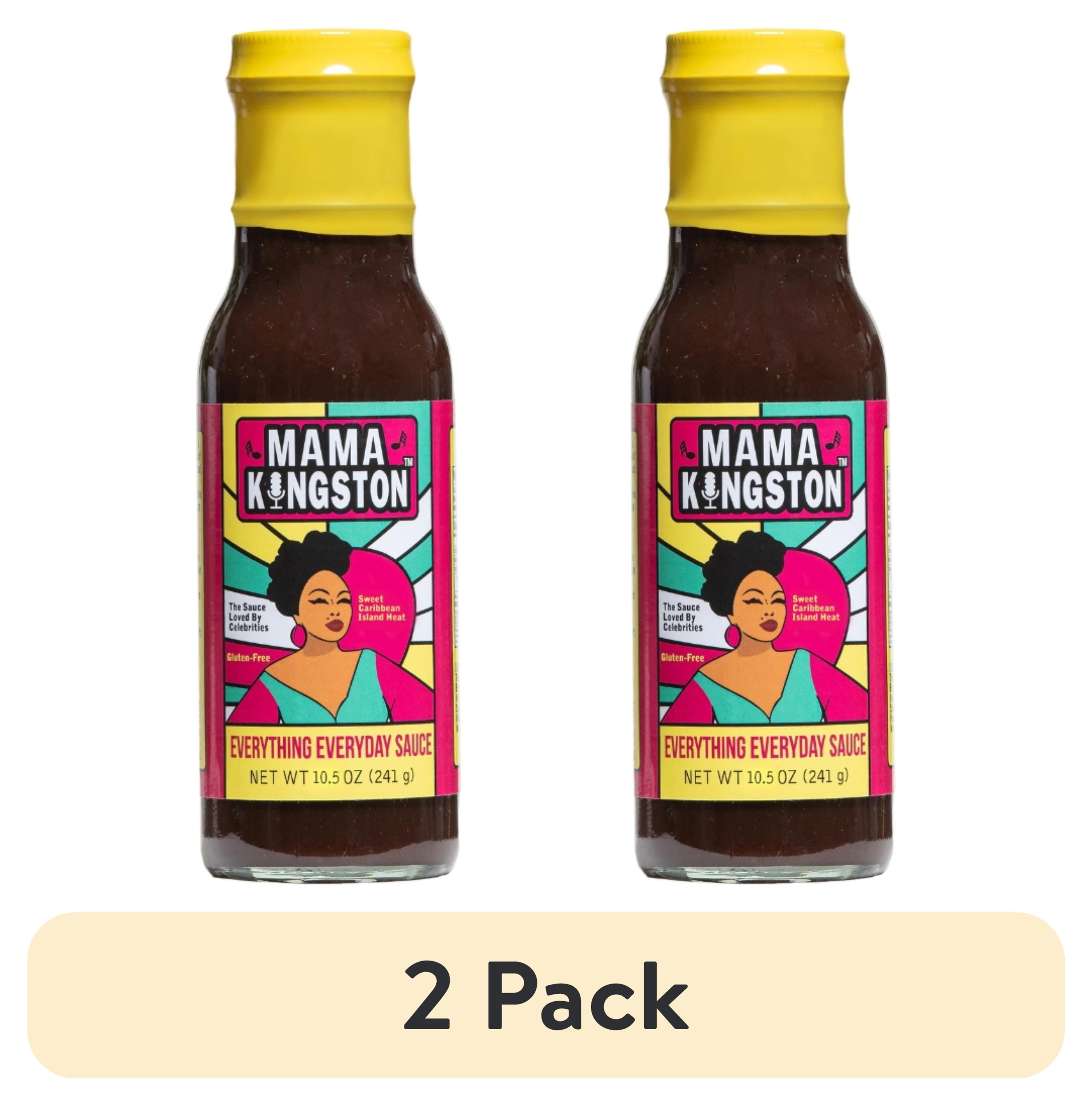 (2 pack) Mama Kingston Jerk Style Barbecue Sauce for Stir Fry, Cooking and Dipping, Shelf-Stable ...