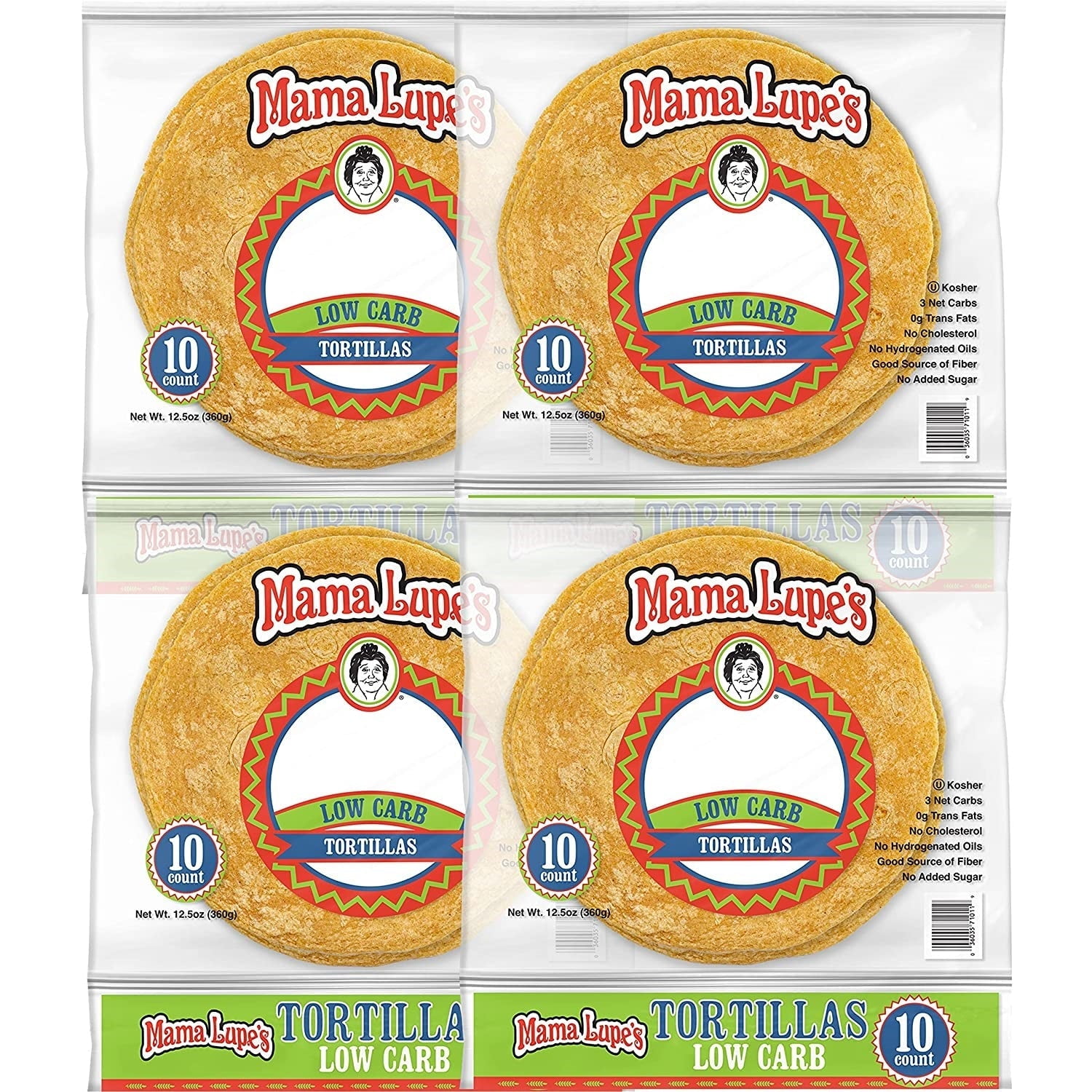 Mama Lupe's 7-inch Low-Carb Tortillas Size: 4-Pack - Walmart.com