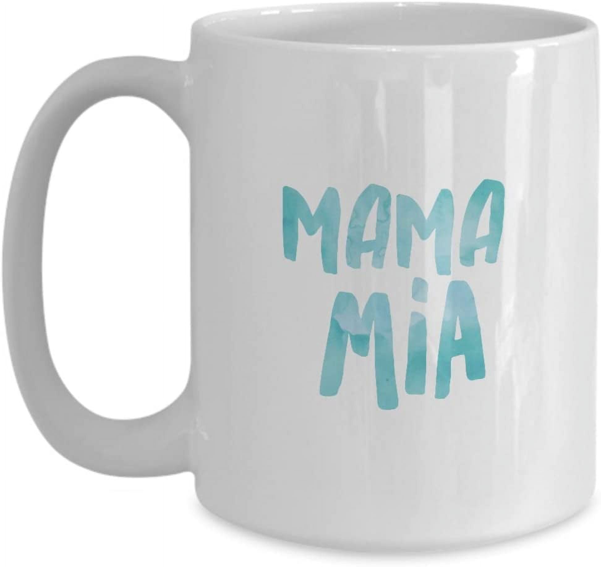Mama Mia Mug - Italian Merchandise - Coffee Cup - Gift Present ...
