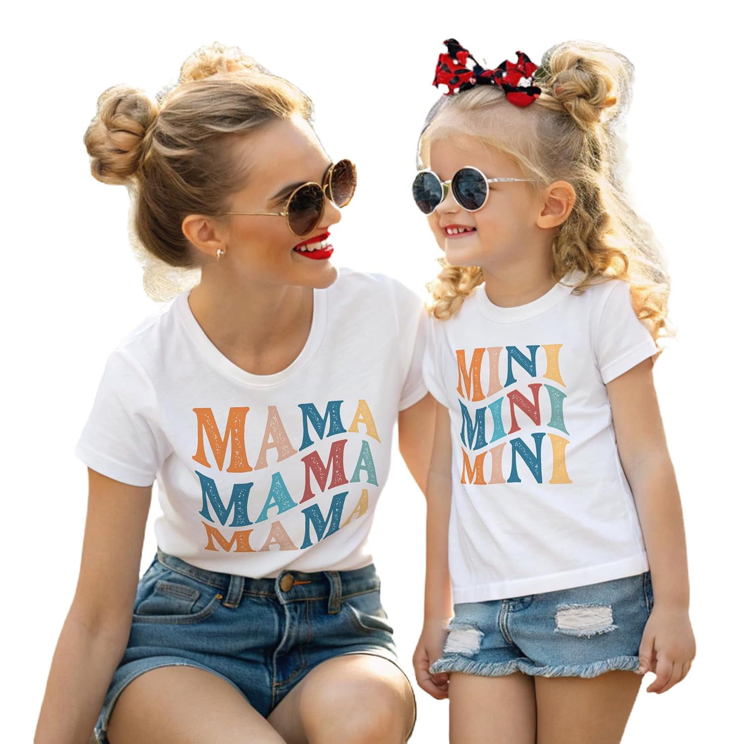 Mama Mini Set Shirt, Retro Mama Shirt, Mommy And Me Shirt, Matching ...