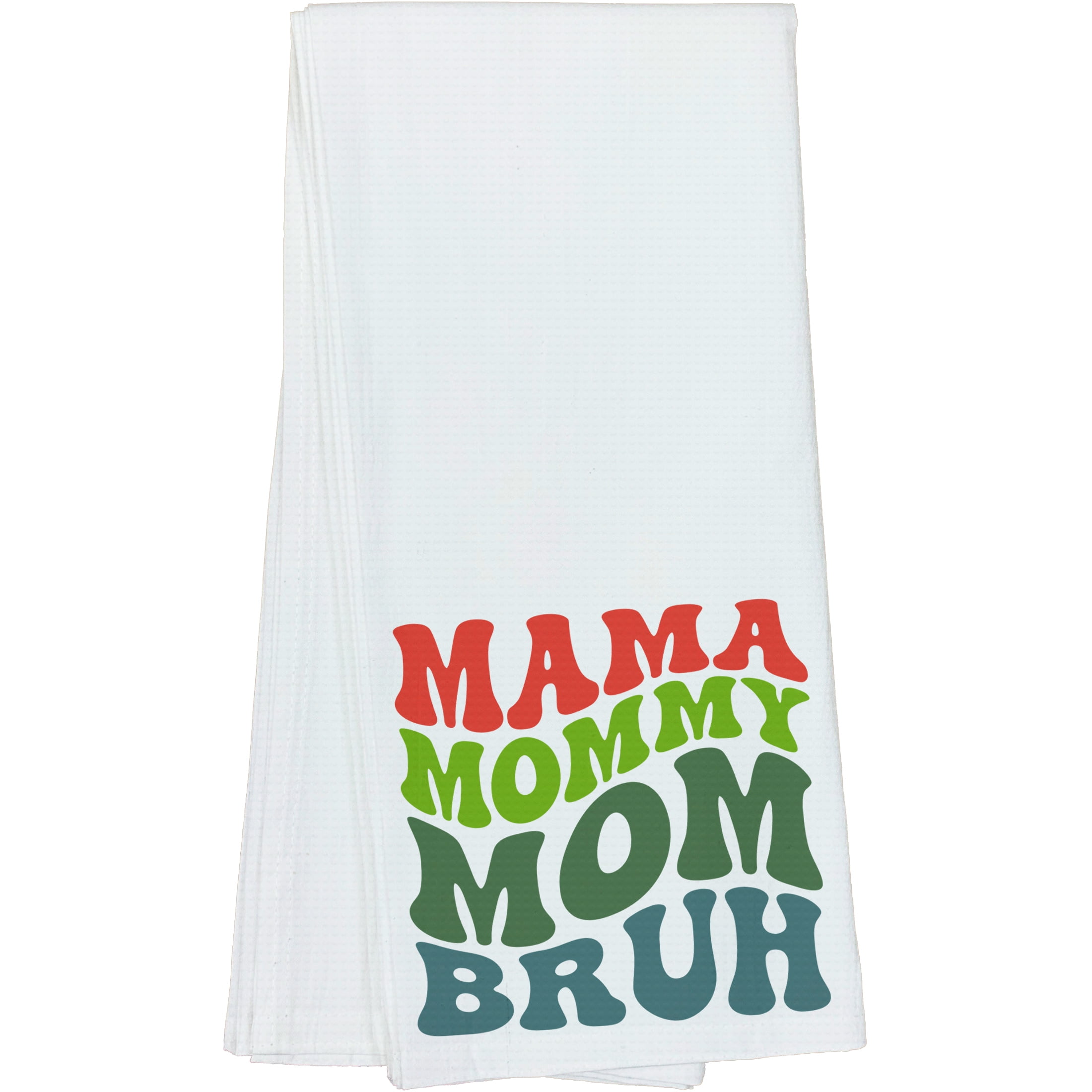 Mama, Mommy, Mom, Bruh, Cool Moms or Mothers Themed, Groovy Retro Wavy ...