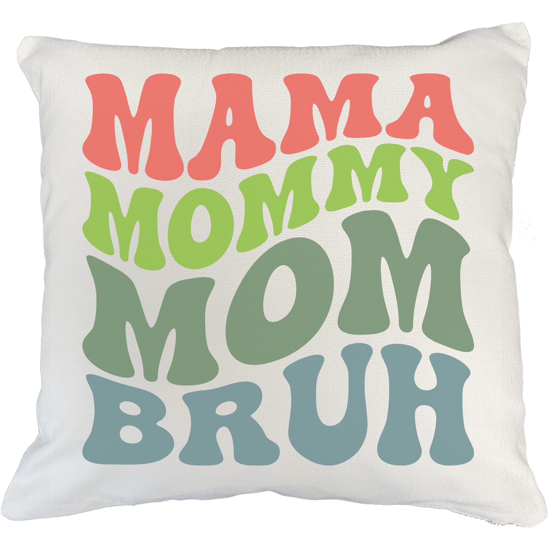 Mama, Mommy, Mom, Bruh, Cool Moms or Mothers Themed, Groovy Retro Wavy ...