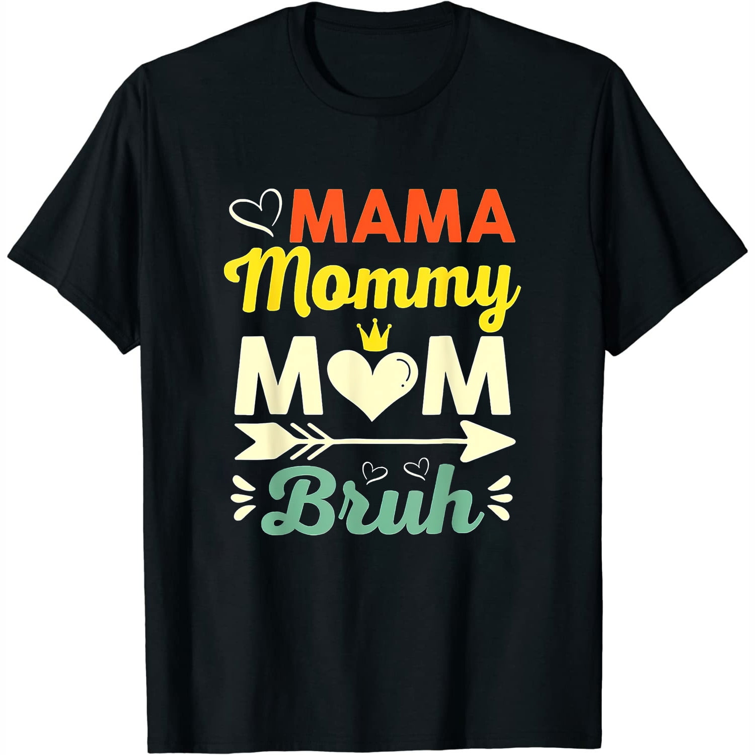 Mama Mommy Mom Bruh Funny Mom Life Happy Mothers Day 2024 T Shirt