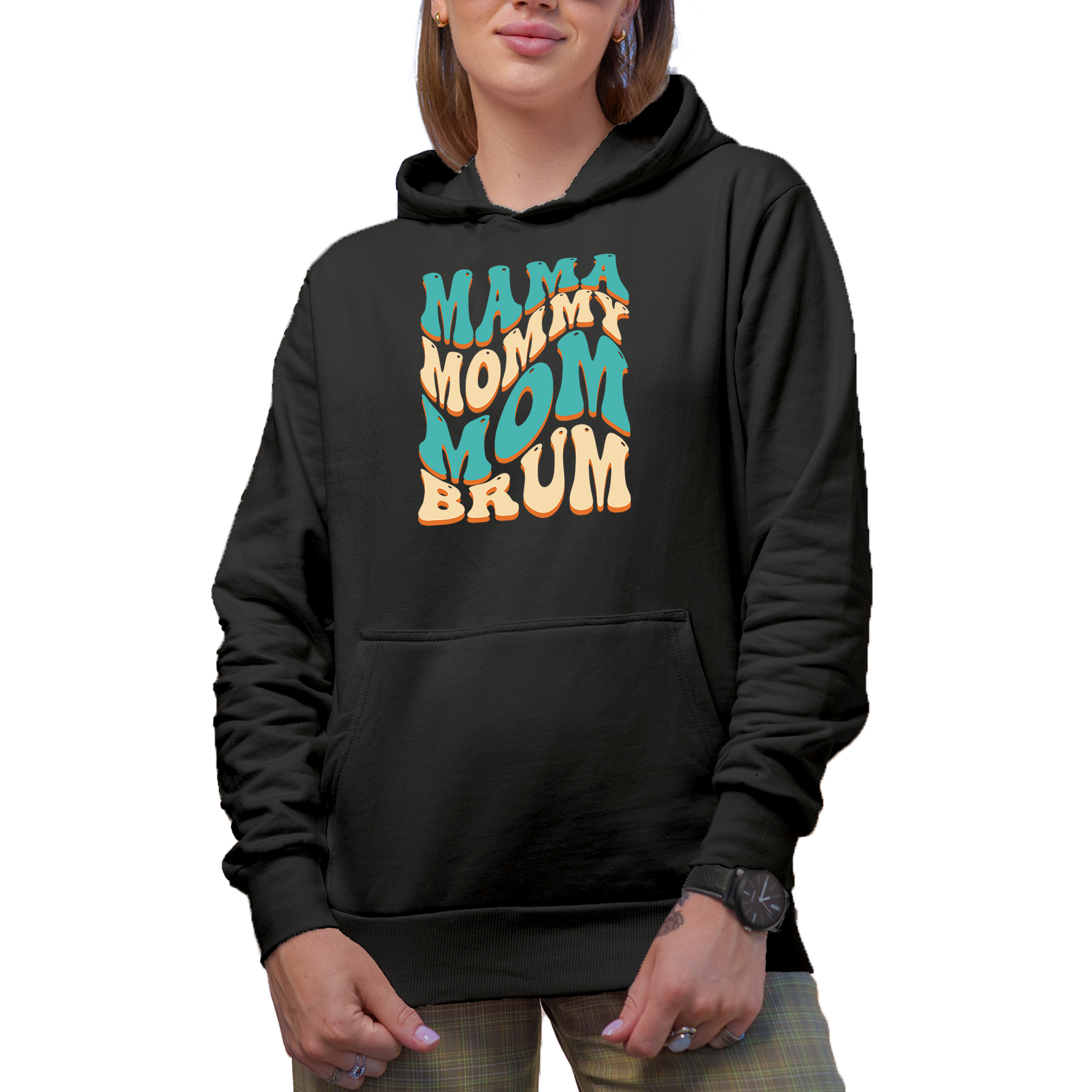 Mama, Mommy, Mom, Brum, Mother of Boys or Mother's Day Themed, Groovy ...