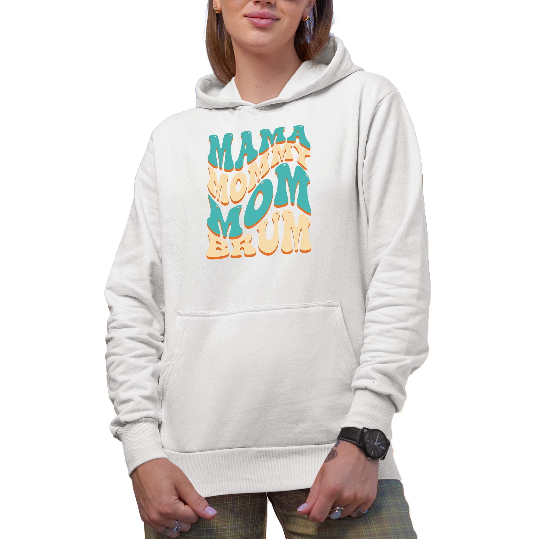 Mama, Mommy, Mom, Brum, Mother's Day Themed, Groovy Retro Wavy Text ...