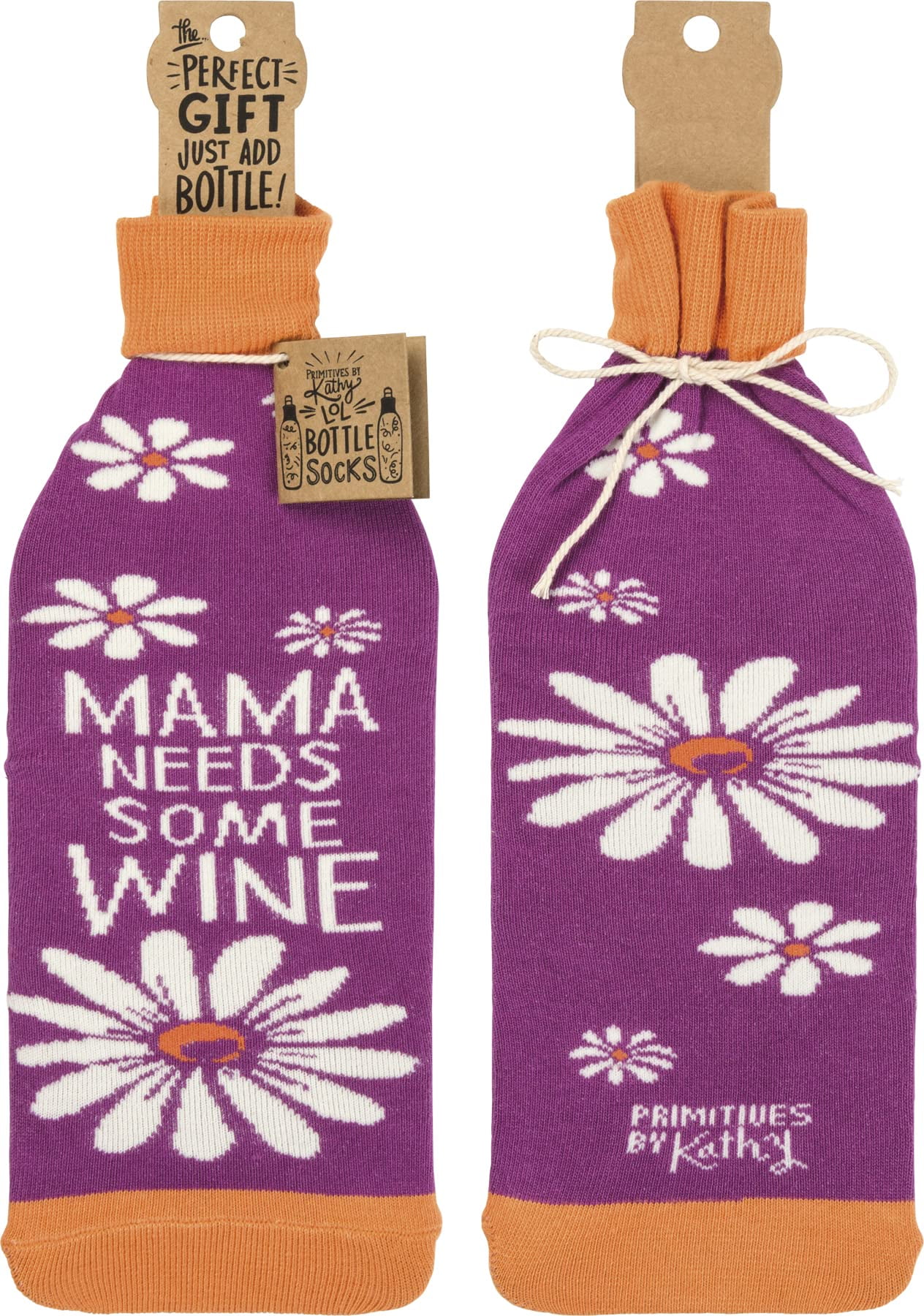 Mama Needs Wine Bottle Sock Wine Bag - Walmart.com