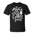 This Mama Runs on Coffee and Jesus T-Shirt – Christian Mom Shirt, Faith ...