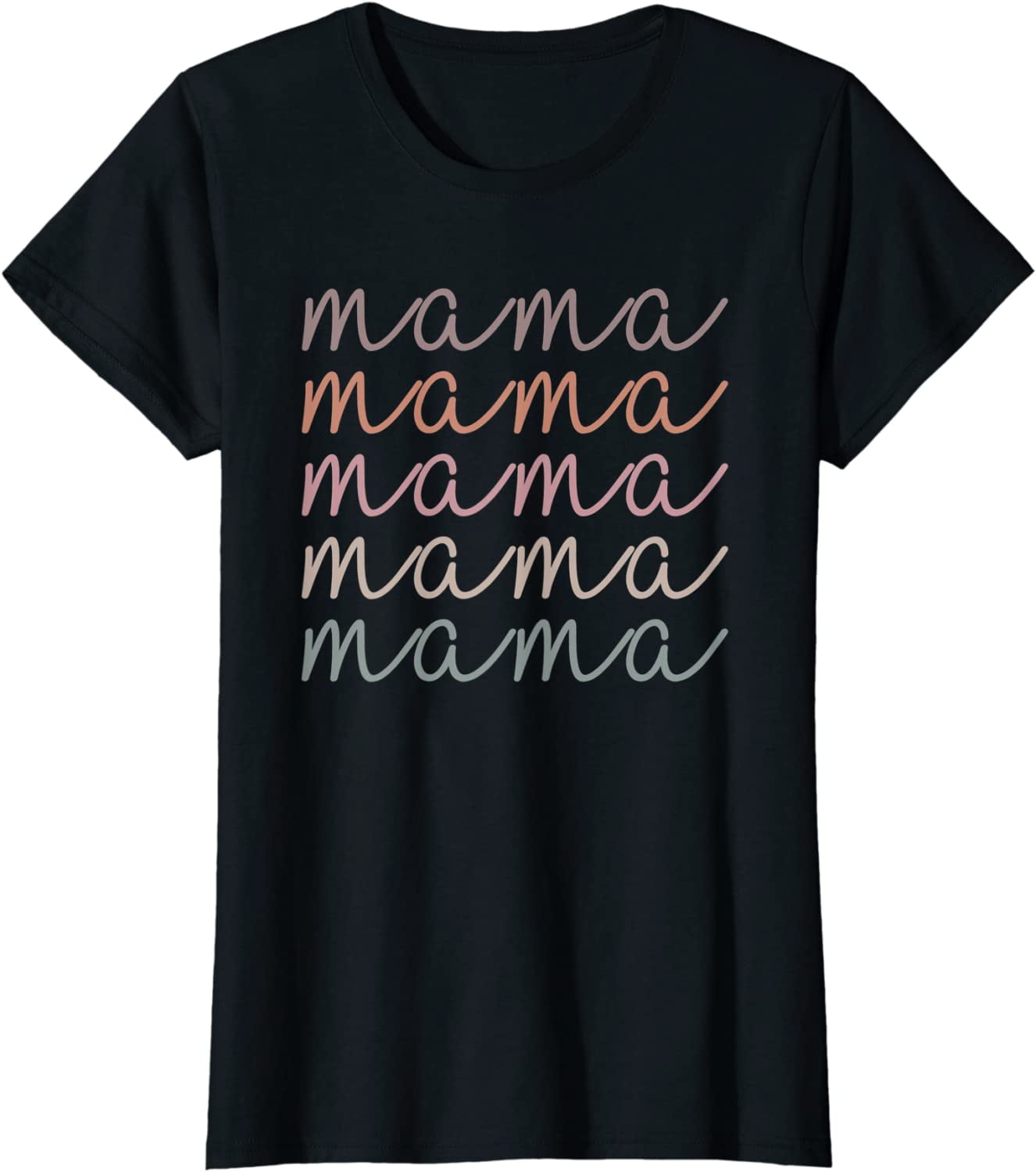Mama Shirts Cute Mommy Outfit Mom Life Top T-Shirt - Walmart.com