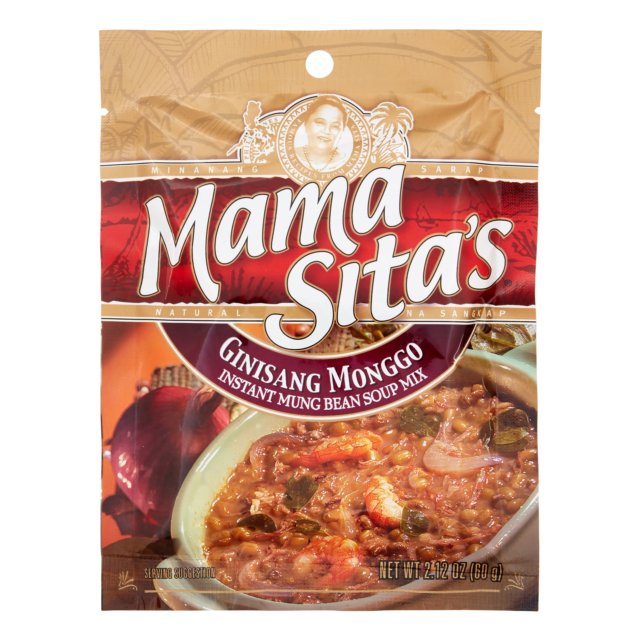 Mama Sita Instant Mung Bean Soup, 60 Gram - Walmart.com