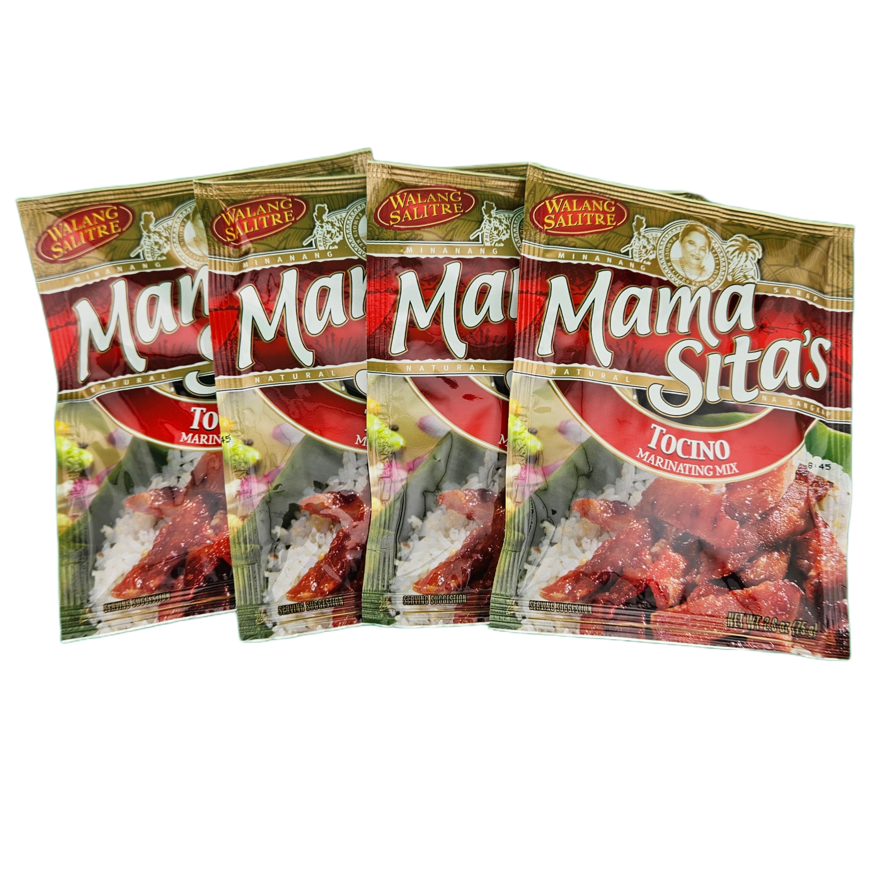 Mama Sita's Marinating Mix (Tocino), 75 Grams (4 pack) - Walmart.com
