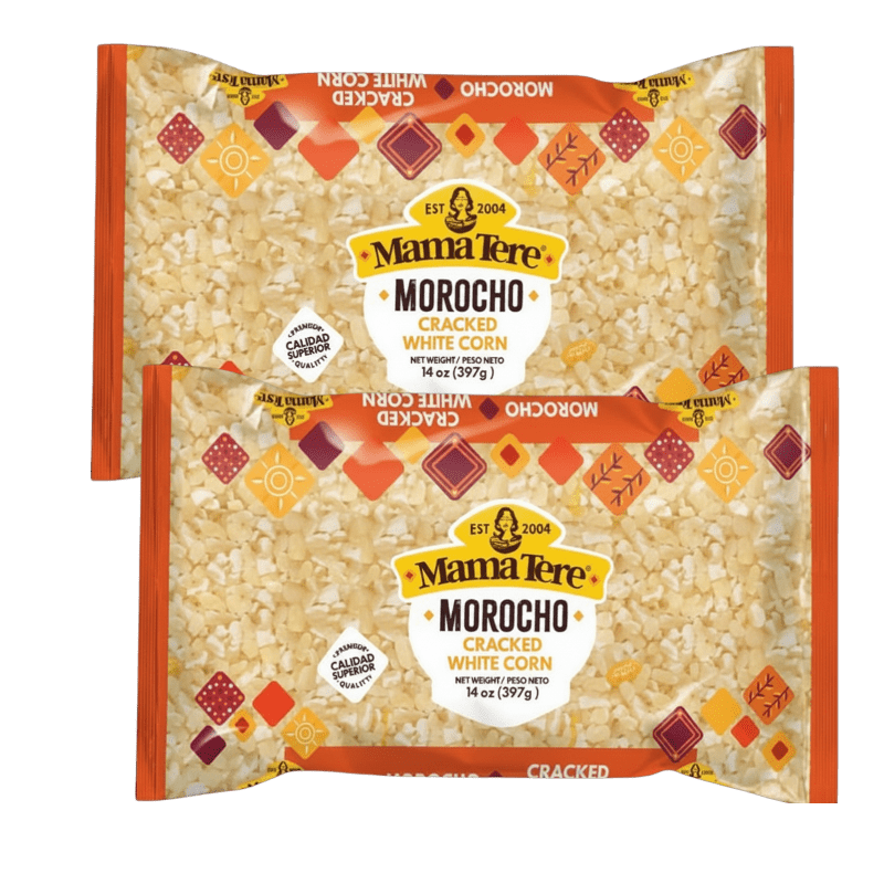 Mama Tere Morocho Partido 12 oz, 2-Pack - Authentic Ecuadorian White ...