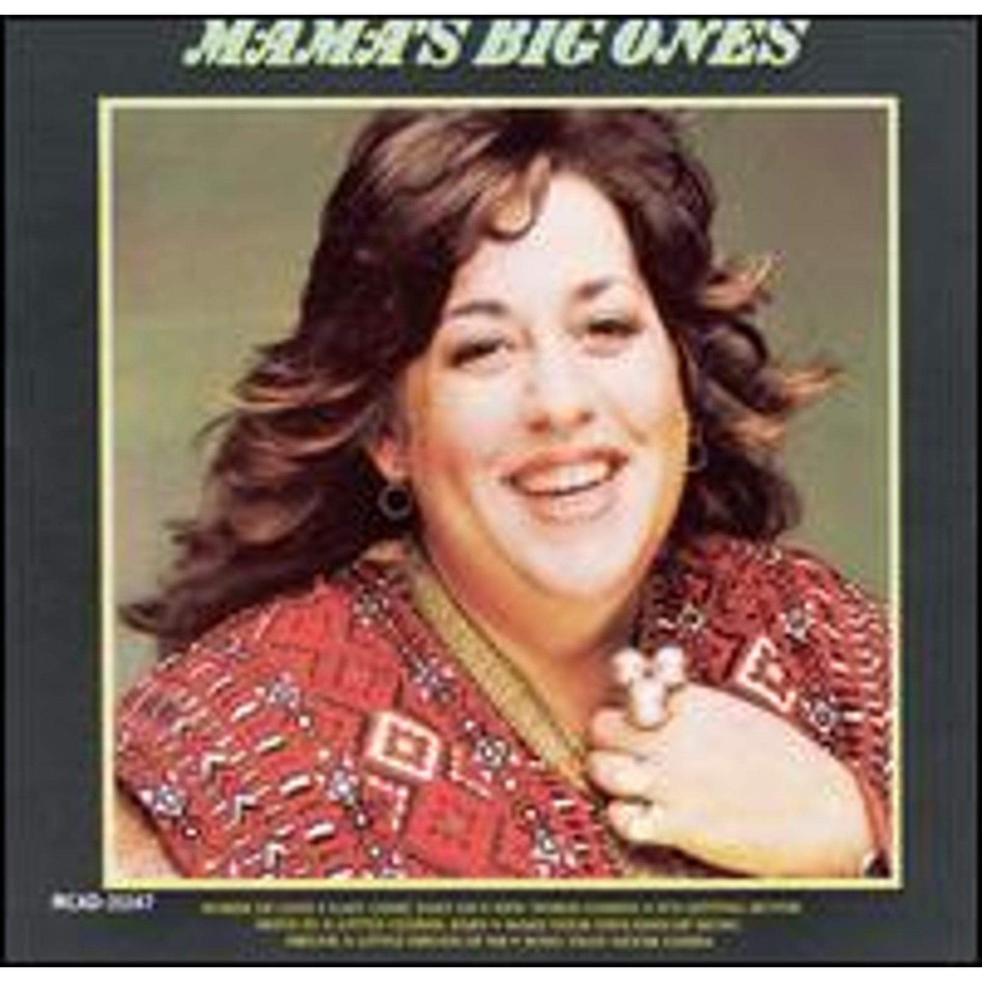Pre-Owned Mama's Big Ones: The Best of Mama Cass (CD 0076731114729) by ...