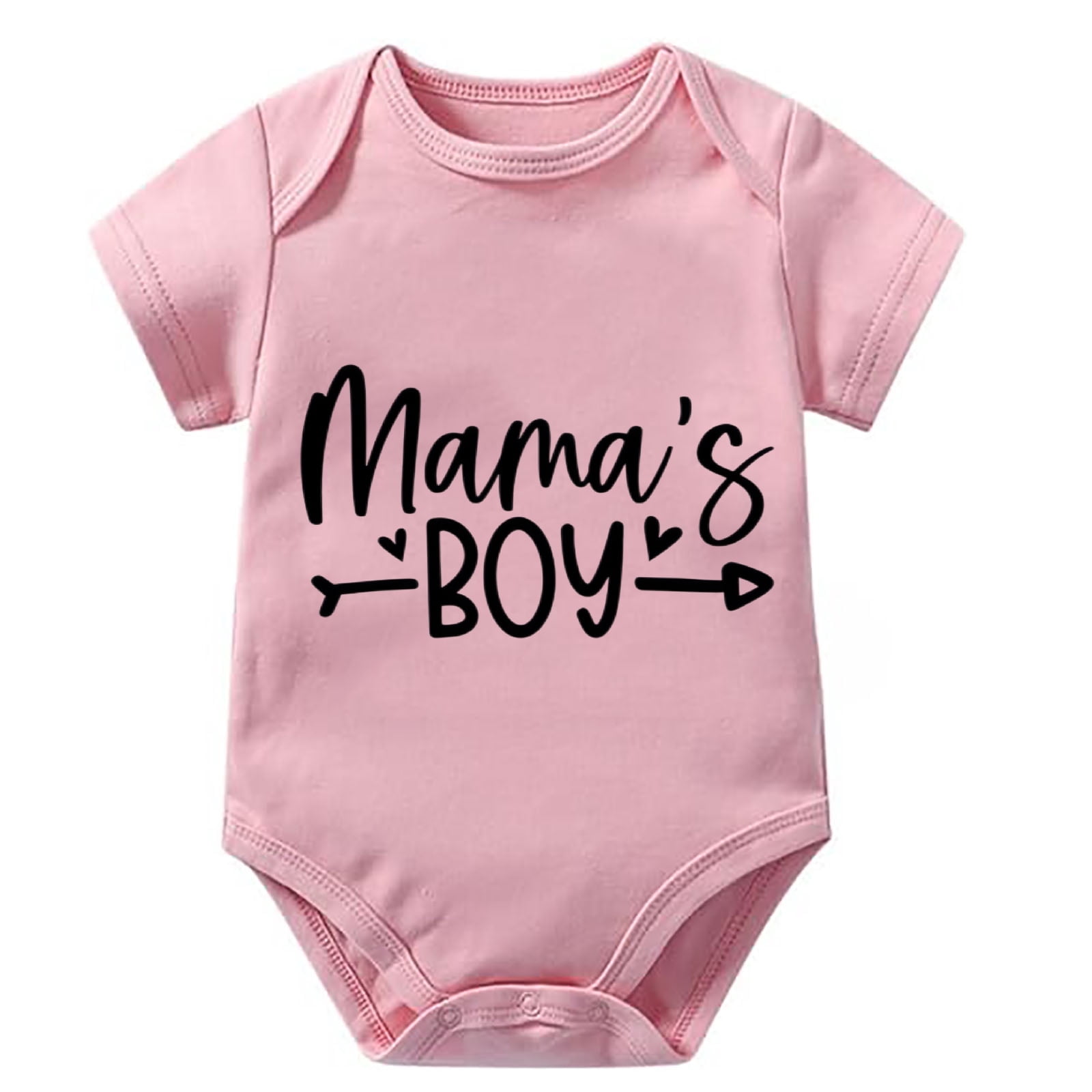 Mama's Boy Bring Home Baby Boy Outfit Newborn Short Sleeve Boy Newborn ...