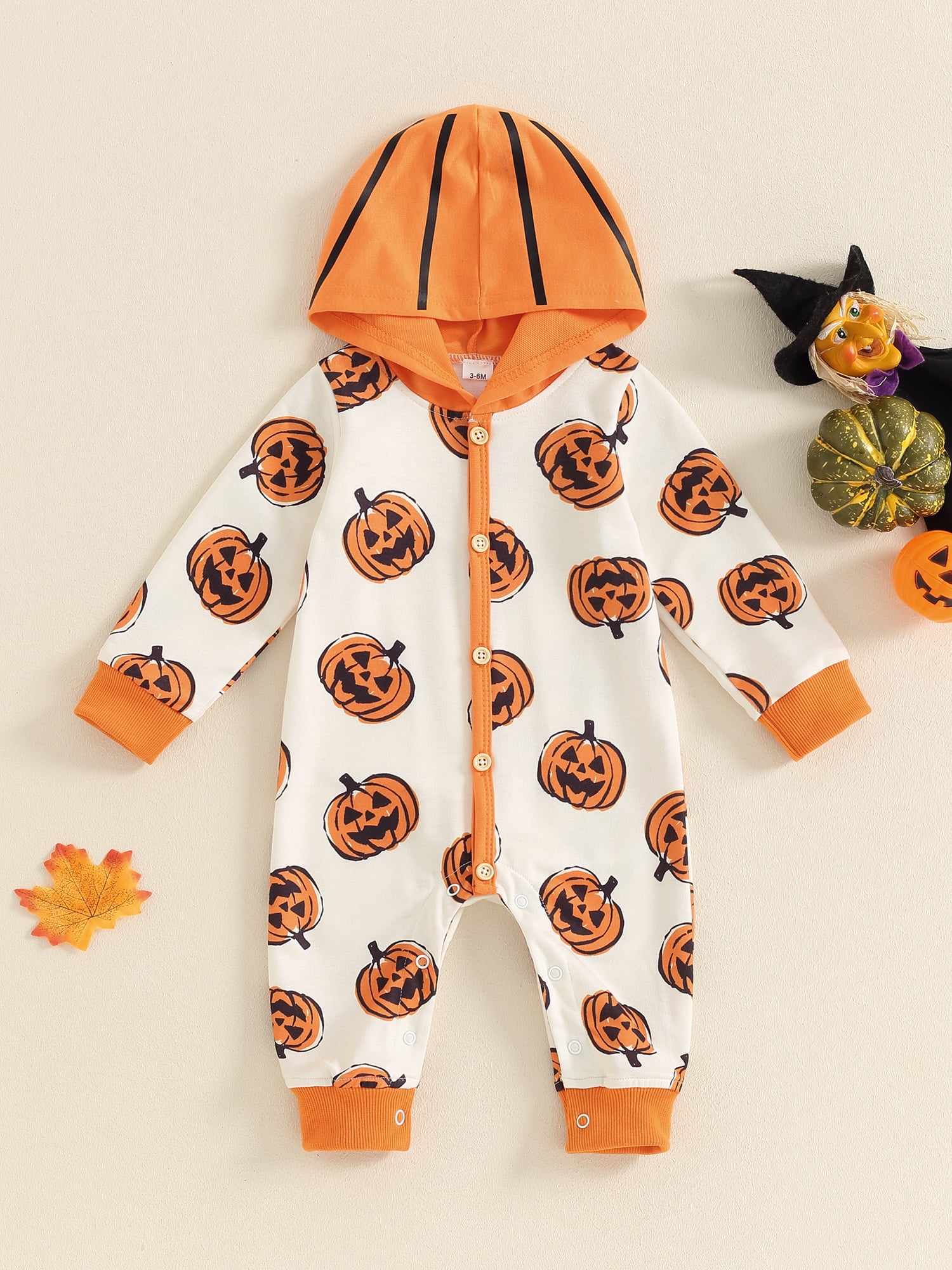 Mama's sunshine Baby Girl Boy Fall Halloween Romper Bat Print Long ...