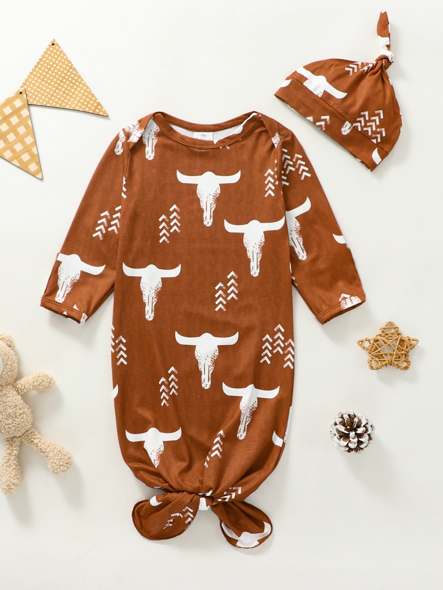 Mama's sunshine Infant Girls Boys Sleeping Bag Baby Newborn Cow Head ...