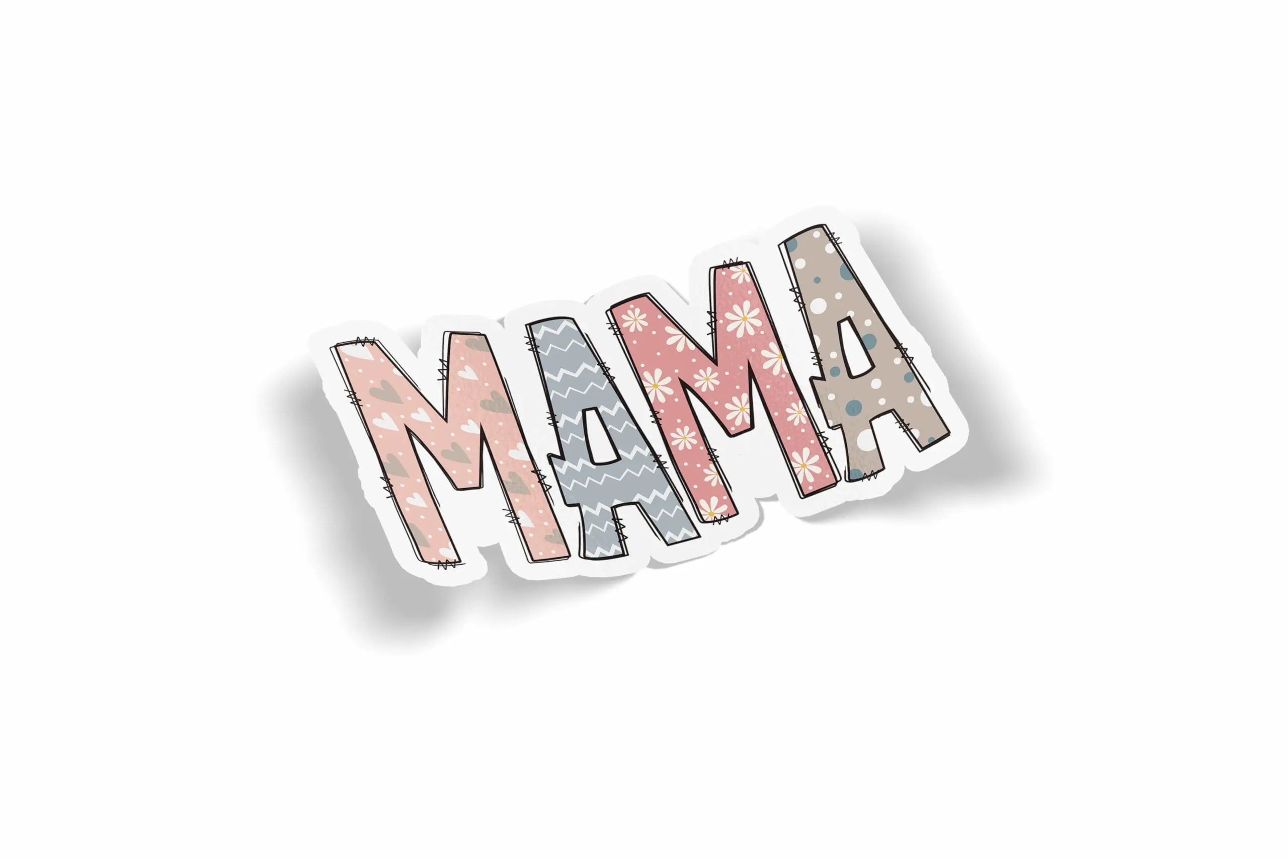 Mama with Designs Waterproof Sticker - Walmart.com