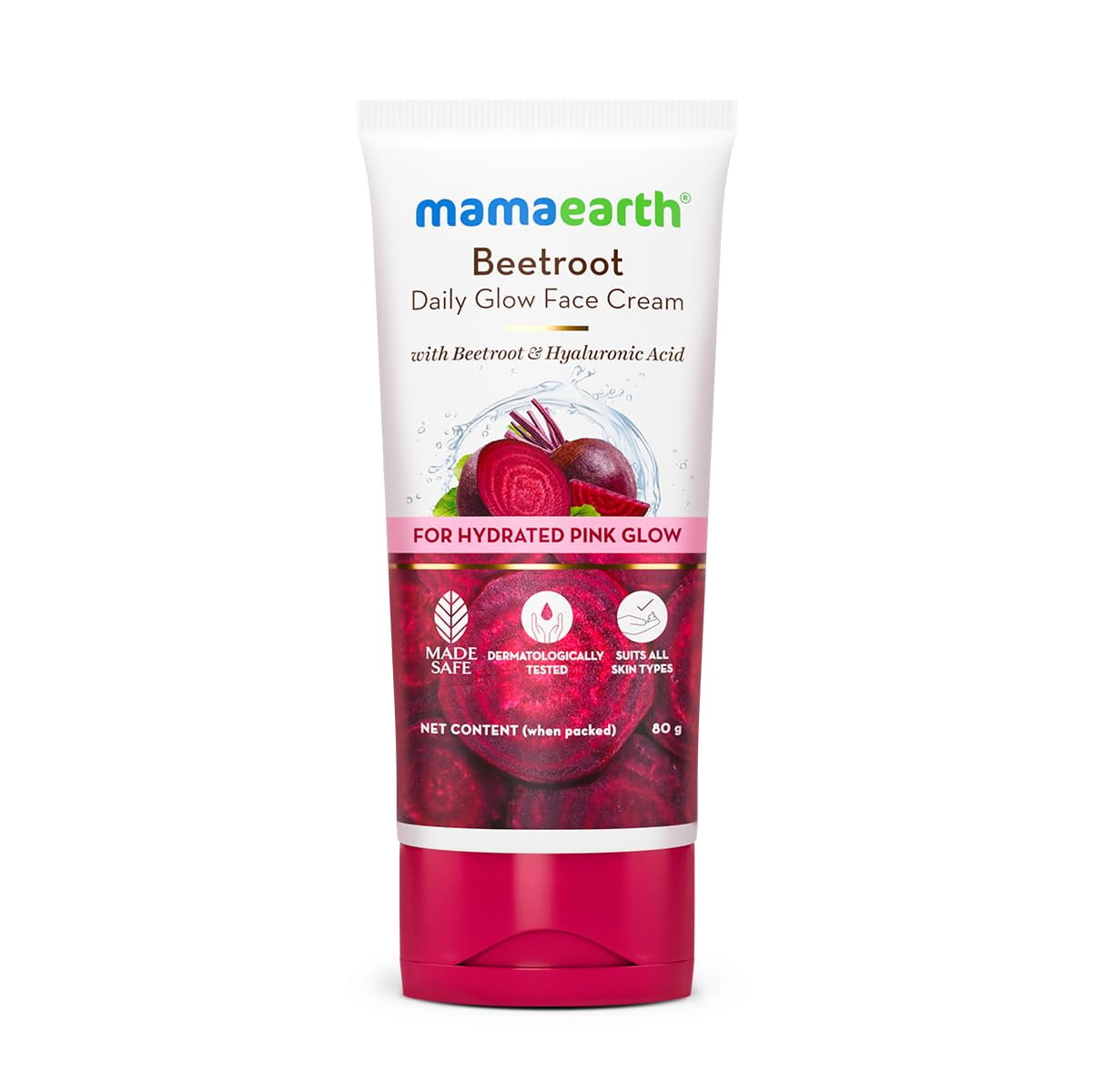 Mamaearth Beetroot Daily Glow Face Cream With Beetroot & Hyaluronic ...
