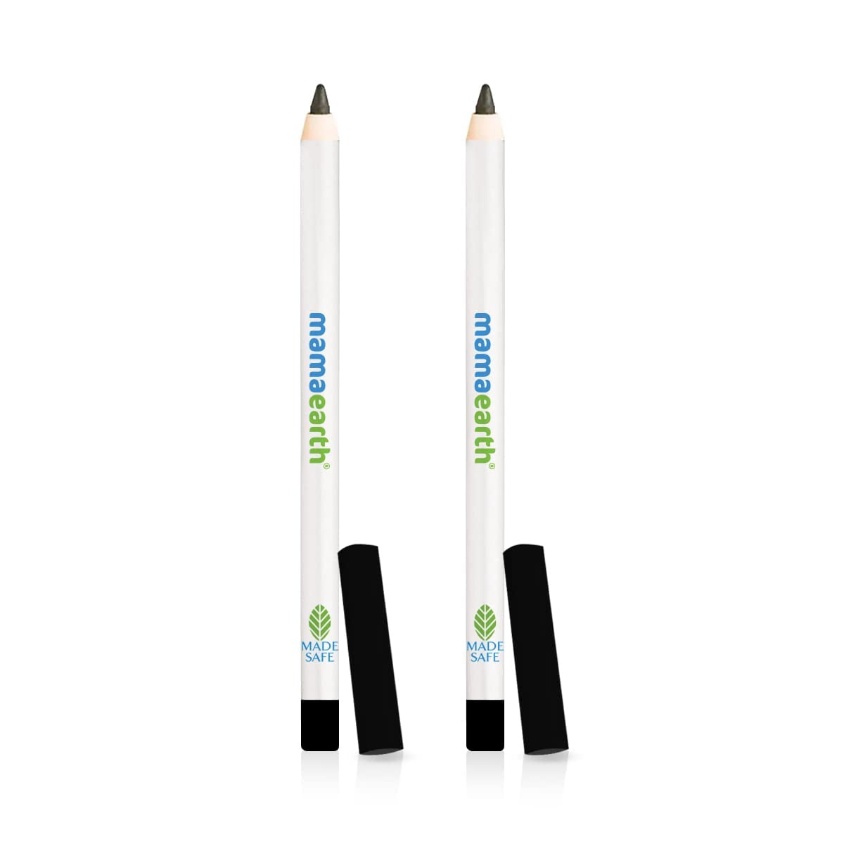 Mamaearth Charcoal Black Long Stay Matte Kajal Kohl Pencil With Castor ...