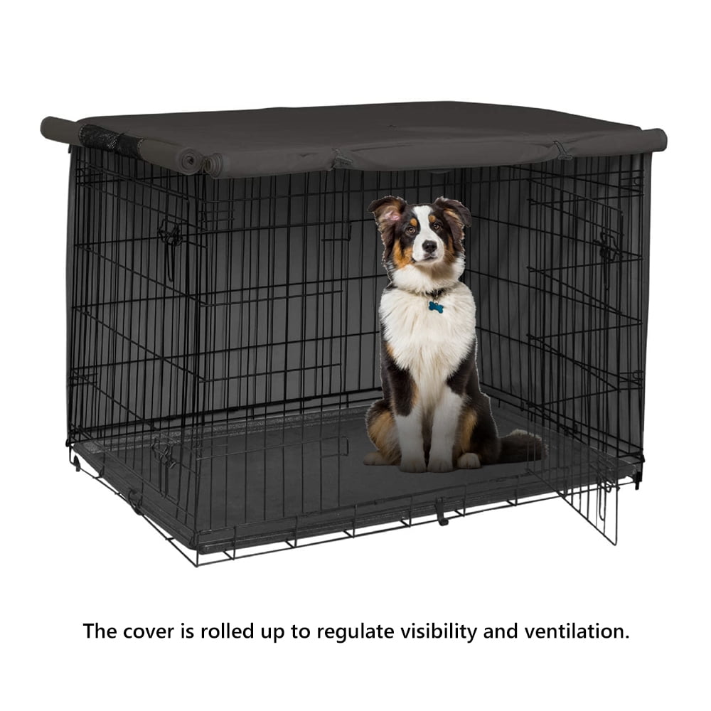 Mamamax Dog Crate Cover,Durable Double Door Dog Crate Cover,Windproof ...