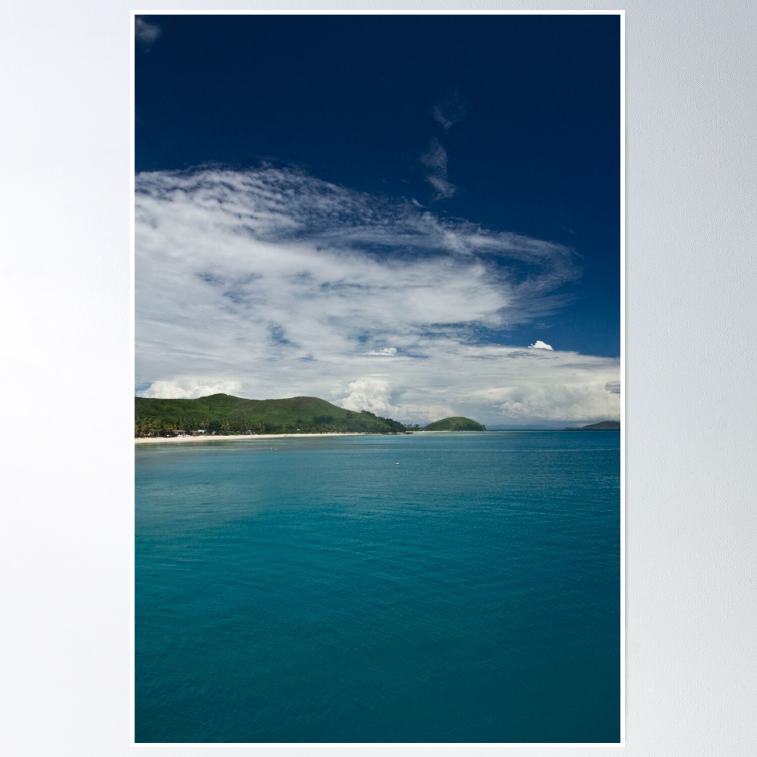 Mamanuca Islands, Fiji Poster Wall Art, Modern Wall Decor, 12x18 ...