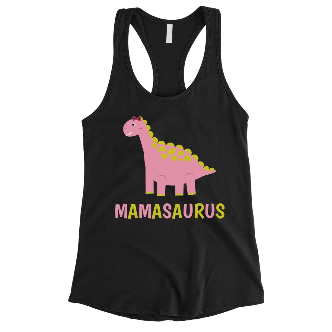 Mamasaurus Dino Womens Black Sleeveless Top - Walmart.com