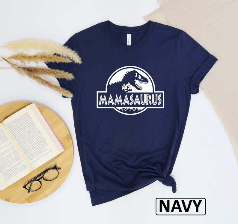 Mamasaurus Shirt, T-Rex Dinosaur Mama Gift, Saurus Mom Gift Tshirt ...