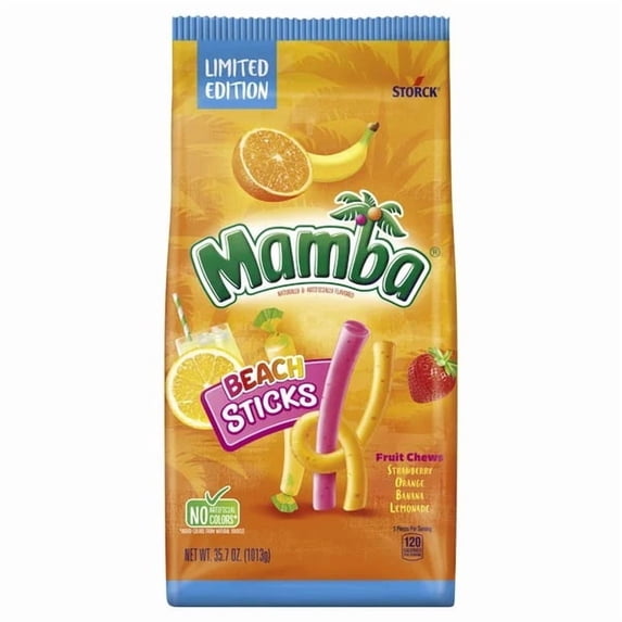 Mamba MEXICAN CANDY CHEW S N A C K S Variety Pack 35.7 Ounce Fruit ...