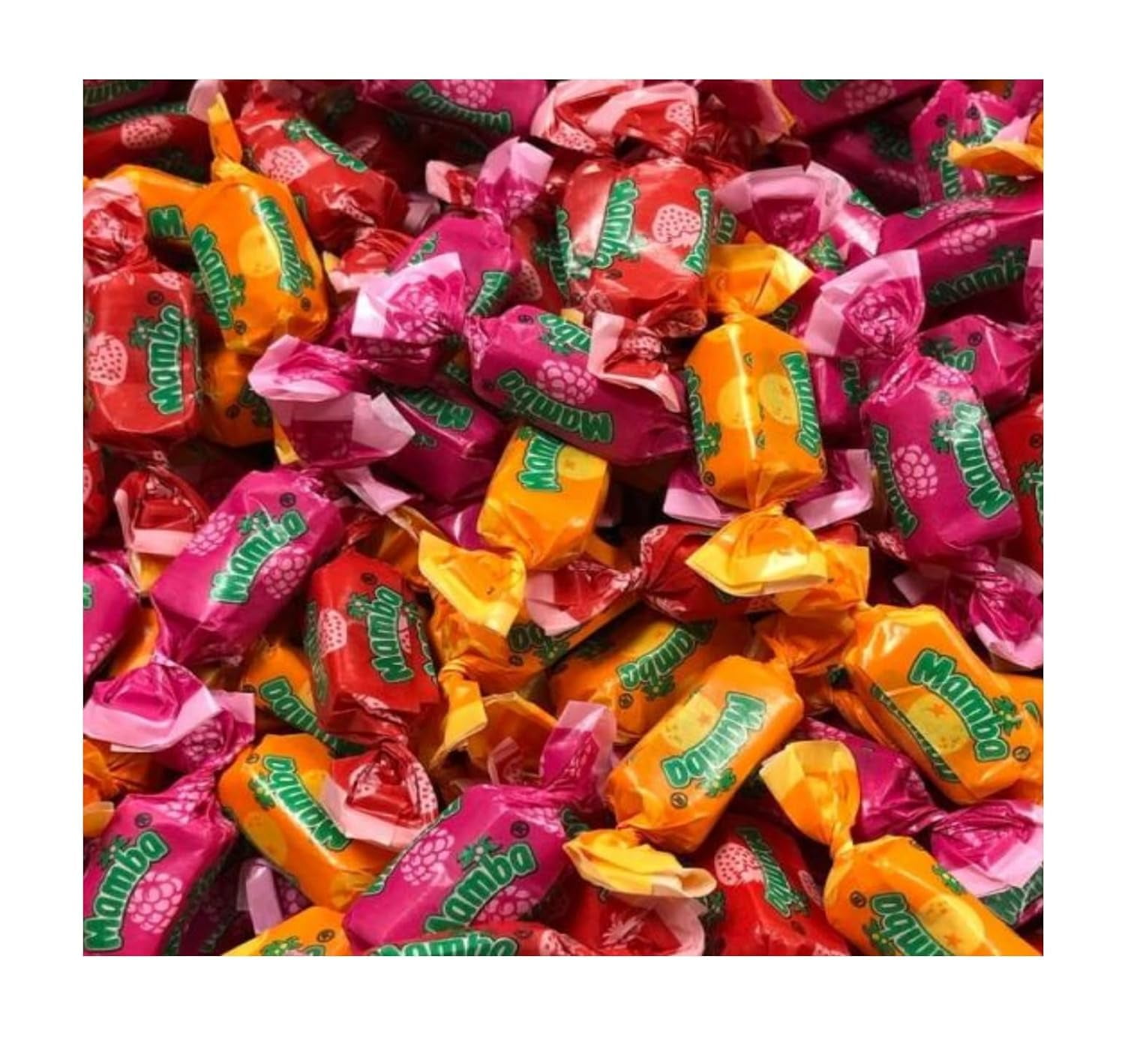Mamba Fruit Chews - YYF14 2 lbs of Candy Individually Wrapped - Enjoy ...