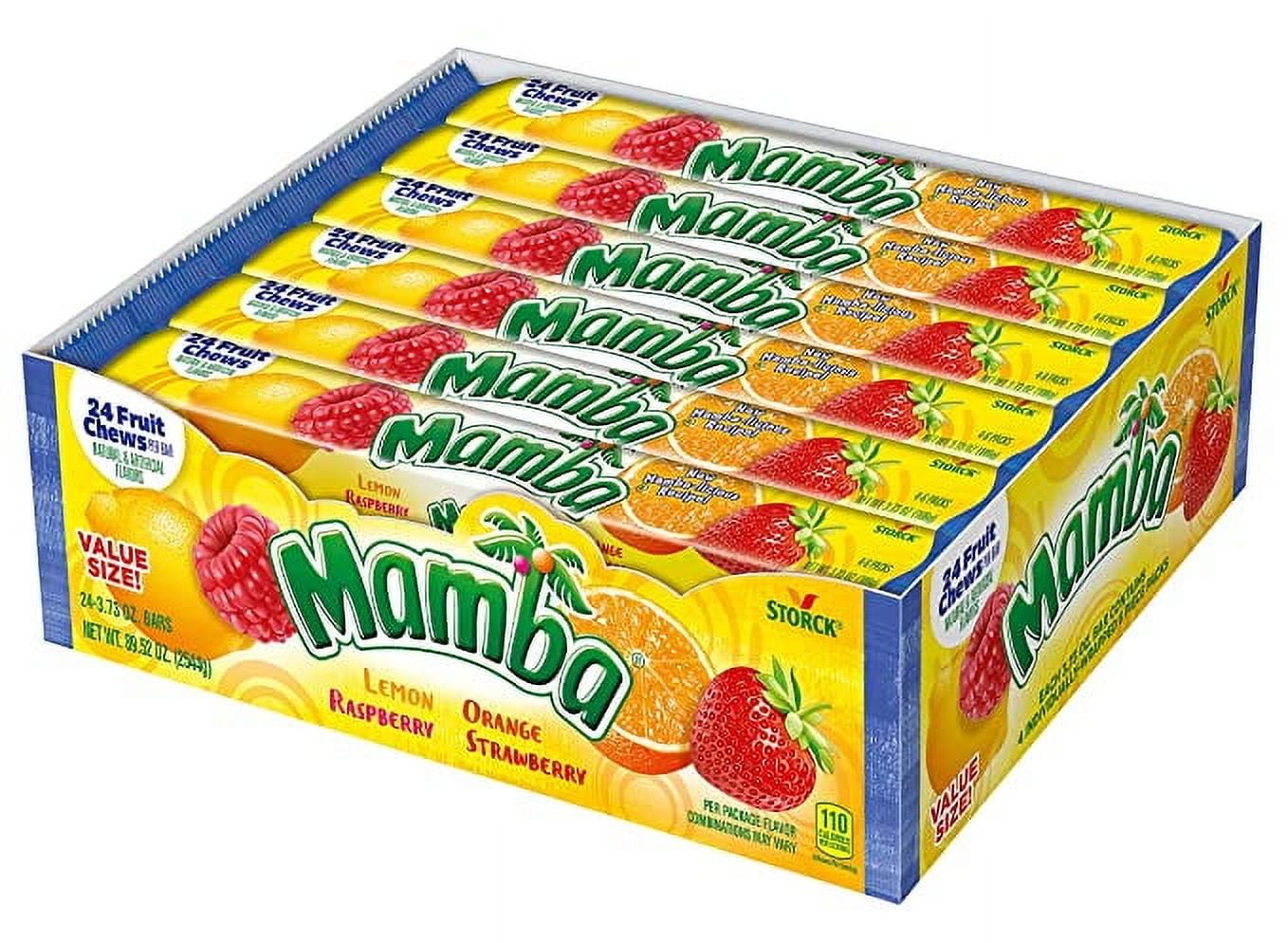 Mamba Original Fruit Chews Stick 3.73 oz. Pack - Walmart.com