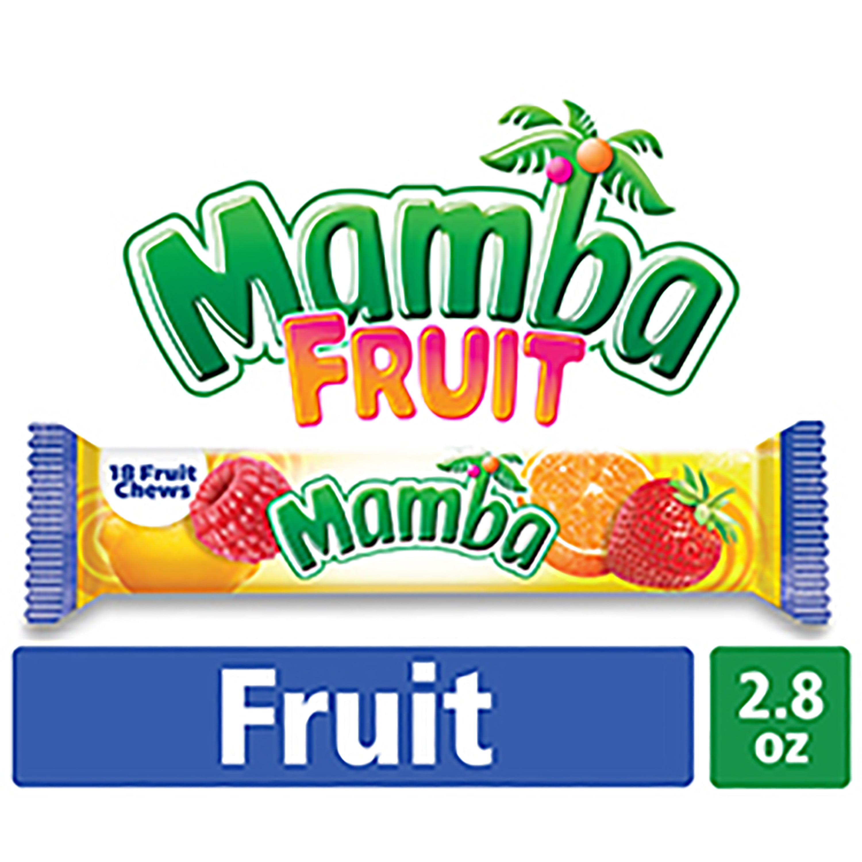Mamba Original Fruits Chews Candy - Case - 24 Units - Walmart.com